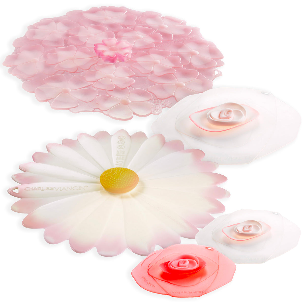 Think Pink Lid Bundle (5 pcs) – Maison Viancin USA Inc.